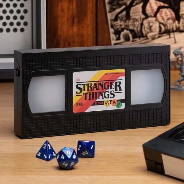 Světlo Stranger Things VHS