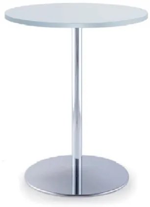 RIM Barový stůl TABLE TA 862.02 lamino Deska stolu bílá průměr desky 70 cm