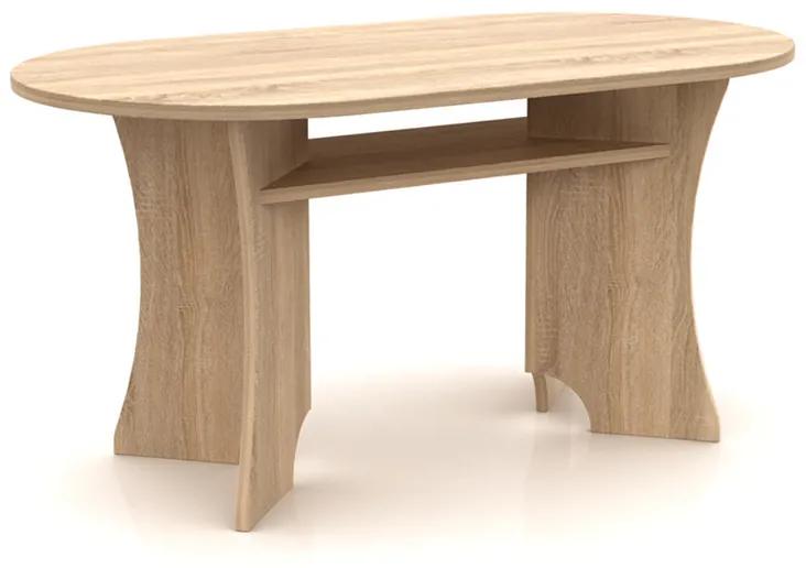 Konferenční stůl Martin 60×110 dub bordeaux