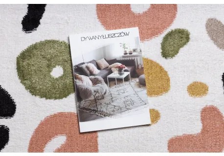Dywany Luszczow Dětský kusový koberec FUN Spots, skvrny krém Rozměr koberce: 180 x 270 cm