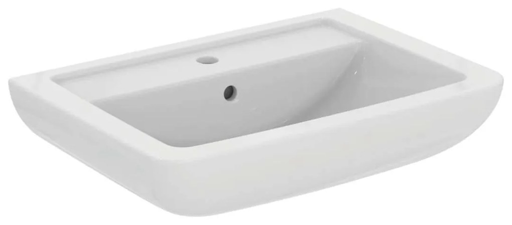 Ideal Standard Eurovit - Umyvadlo 65x46x19 cm, s přepadem, 1 otvor pro baterii, bílá V302801