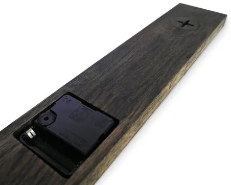 Elegantní dřevěné nástěnné hodiny černý I SENTOP MAS019-OSMO-3169