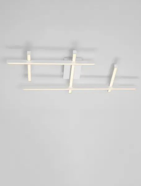 LED stmívatelné bílé designové stropní svítidlo Pace