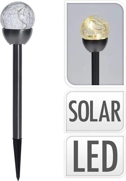 Sada solárních LED lamp Glassball 5 ks