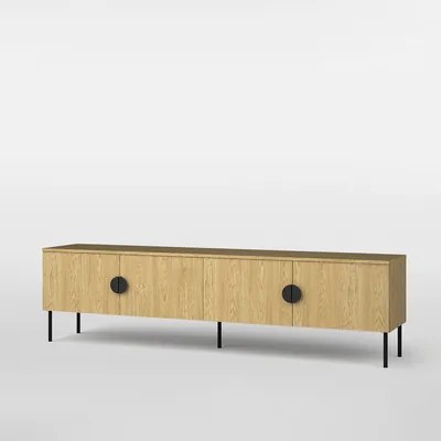 TV stolek MOND 200 cm dub baltic