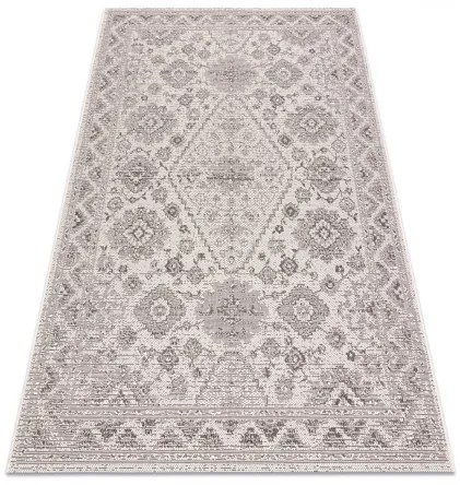 Koberec COLOR 19521260 SISAL ornament, rám béžový