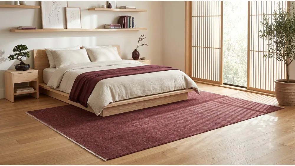 Vínový koberec 160x230 cm Puro – ESTE