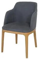 Drewmax Jídelní židle kt188 masiv buk buk bělený sab968