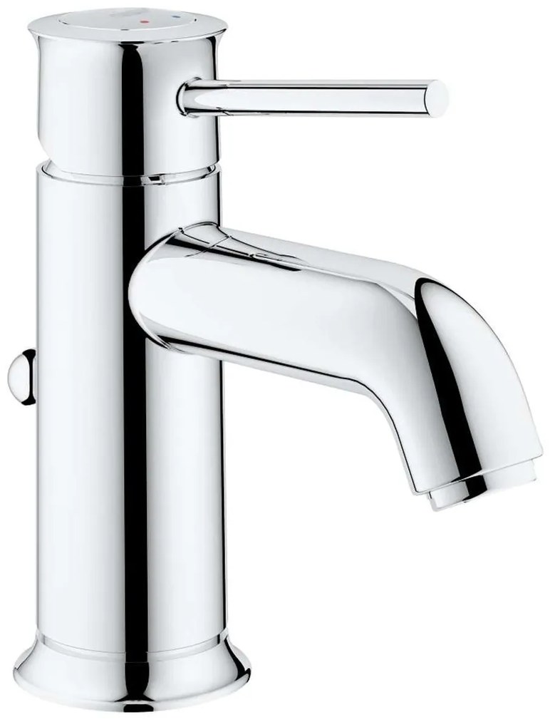 Grohe BauClassic - Umyvadlová baterie s výpustí, chrom 32862000