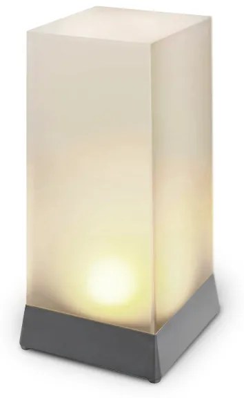 Dekorativní solární stolní LED lampa Esotec 102672 High Cube 20cm