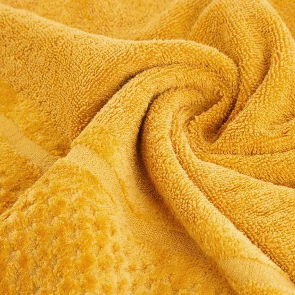 Ručník Ibiza 70x140 hořčice 550g/m2 froté Eurofirany