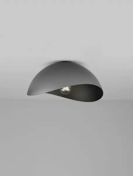 LED černá designová stropní svítilna Opsi 40