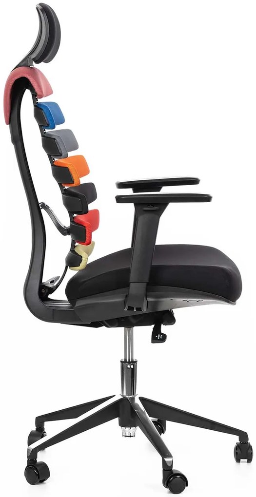 MERCURY Ergonomická kancelářská židle LOMAX - barevná látka / nosnost 150 kg