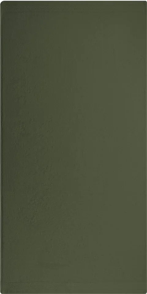 The One Towelling® Ručník Organic 50x100 - Olivová | 50 x 100 cm