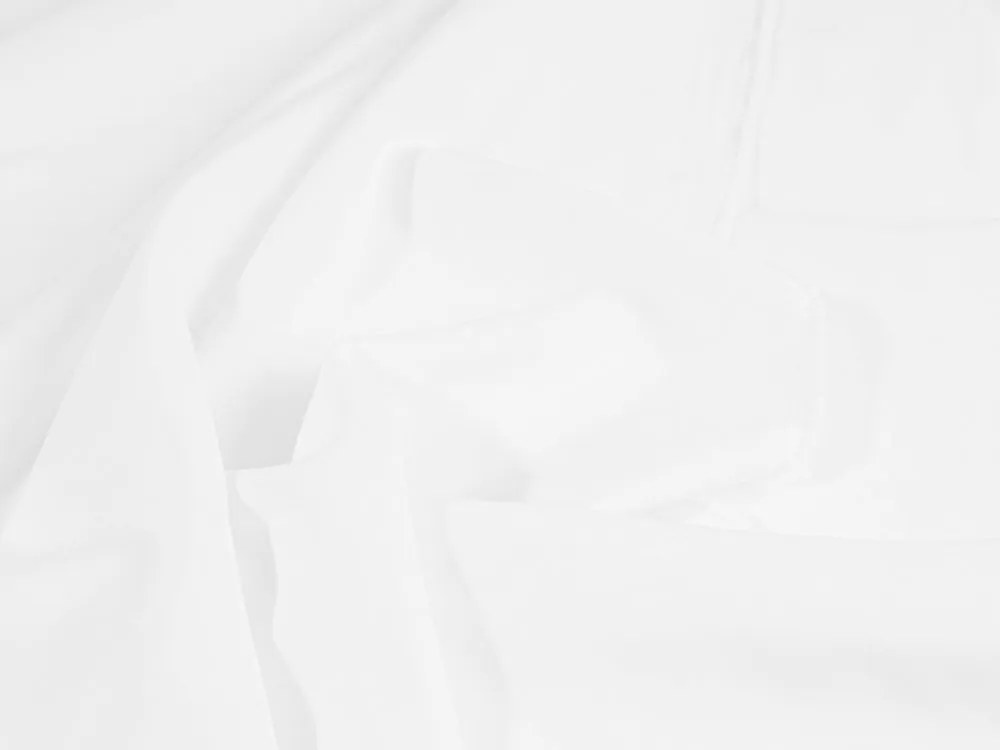 Biante Dekorační povlak na polštář s lemem Rongo RG-013 Bílý 45 x 45 cm