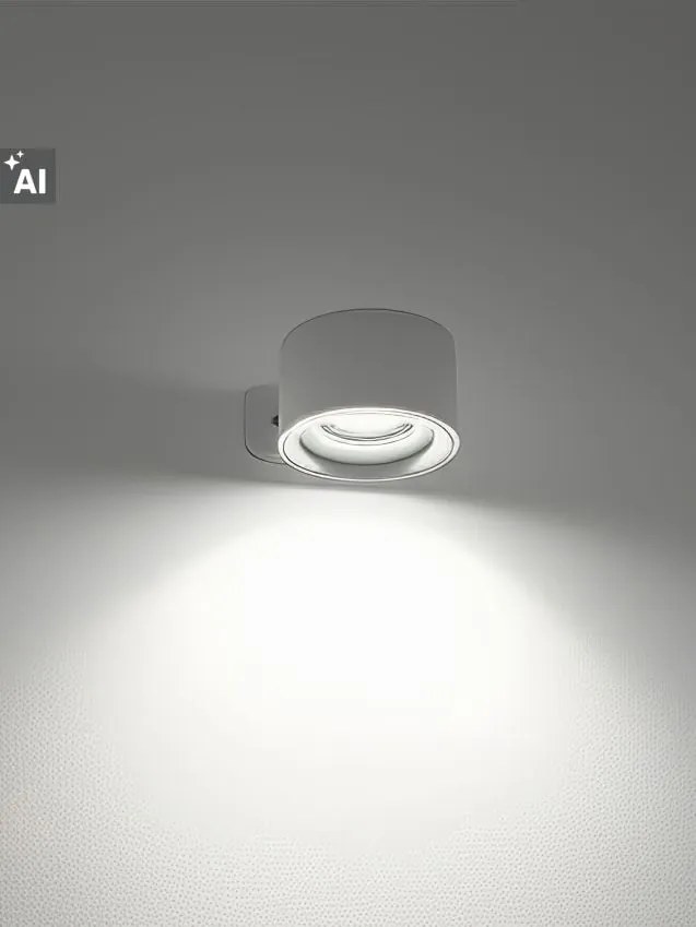 Sinsay - Samolepicí LED nástěnné světlo - bílá