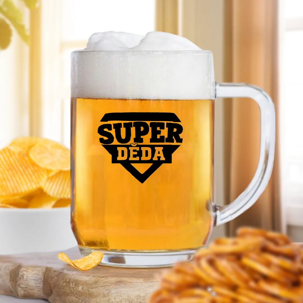 Ahome CZ Džbánek na pivo 0,5 l - Super děda