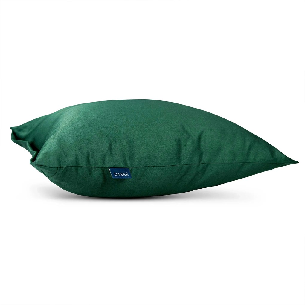 Saténový povlak na polštář Royal - dark green Velikost: 70 x 90