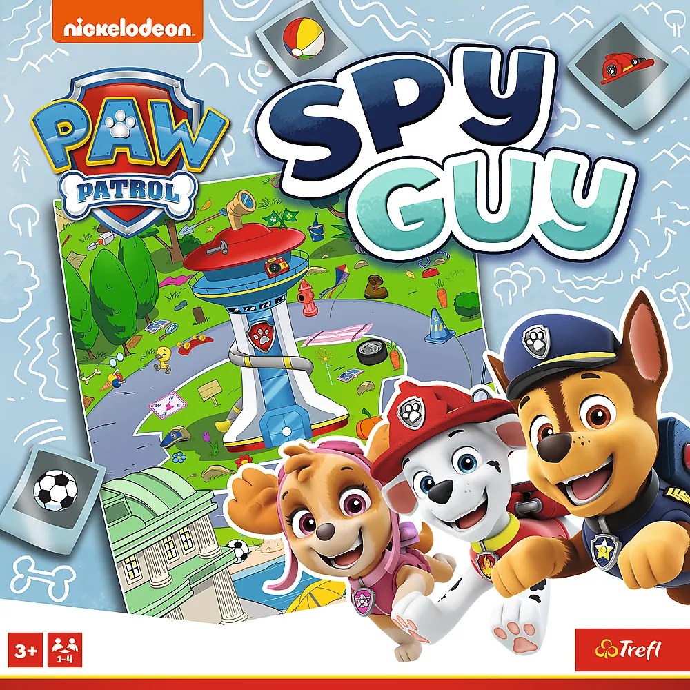 Trefl Gry Rodinná hra Spy Guy Tlapková patrola Trefl 02696