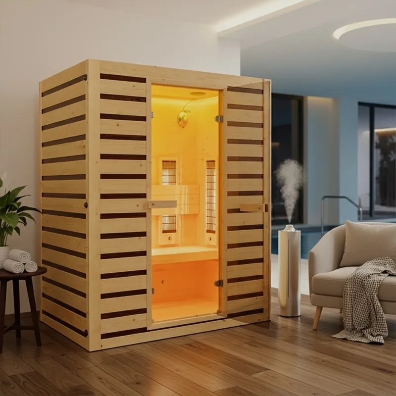 BPS-koupelny Infrasauna Relax HYD-6713 153x110, 2-3 osoby