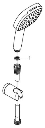 GROHE 26176001 - Sprchový set VITALIO COMFORT 110 110 mm lesklý chrom