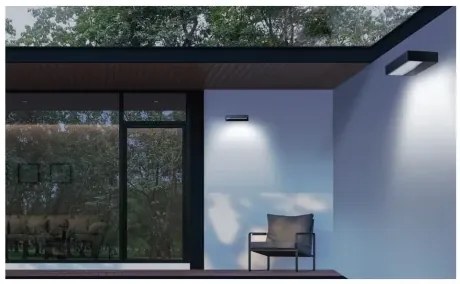 LED vnější nástěnné osvětlení Casola černé