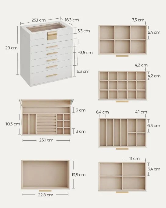 Šperkovnice JBC171W01