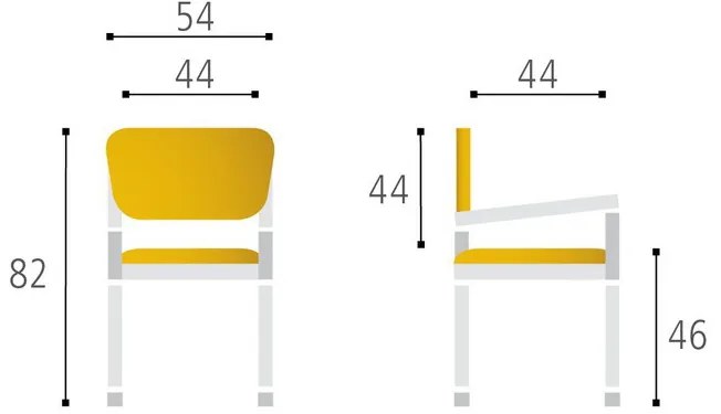 Office Pro Konferenční židle Triton Grey Barva potahu: DK90 modrá
