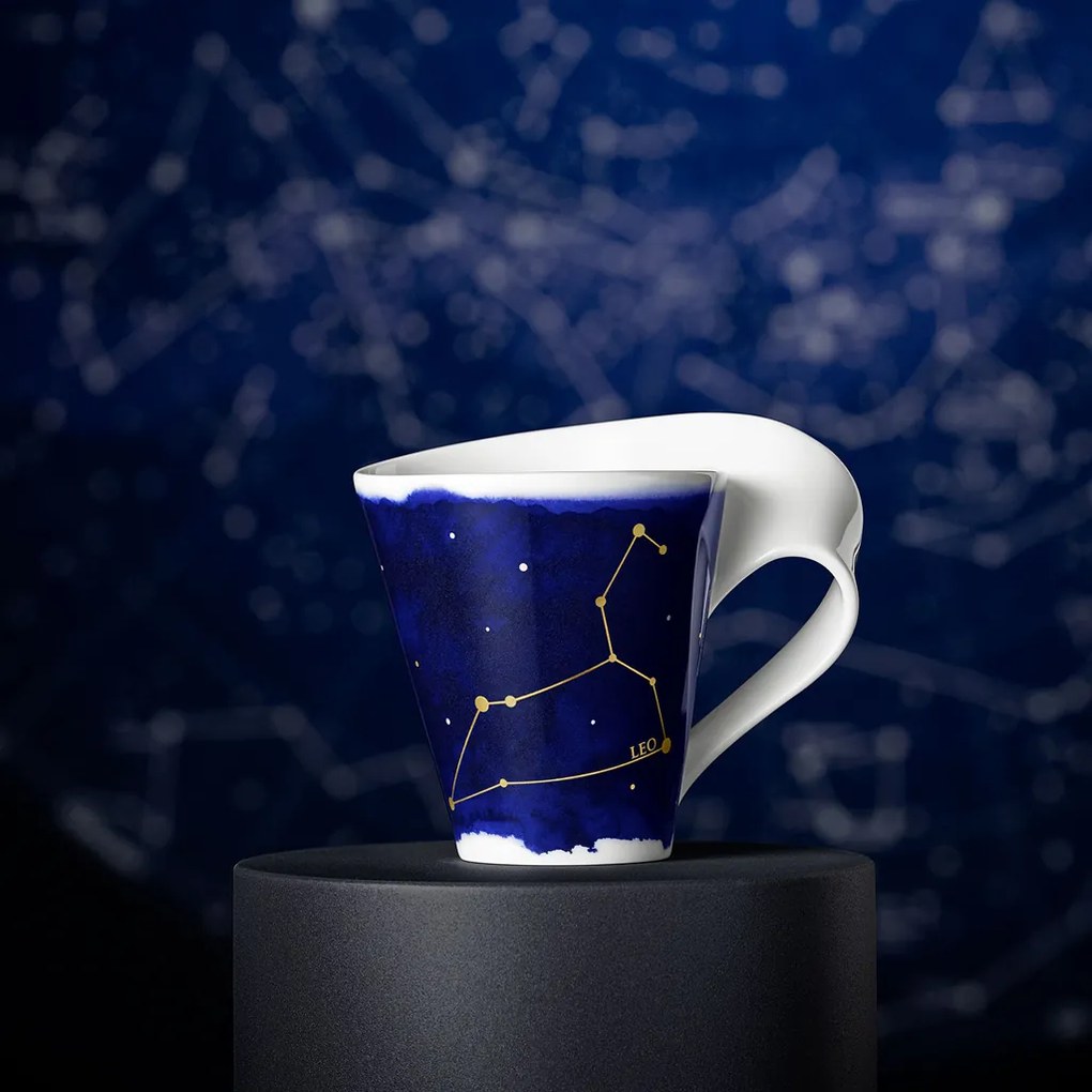 Villeroy&Boch Villeroy & Boch NewWave Stars hrnek s uchem Lev, 13 × 9,5 × 11,3 cm, 240 ml