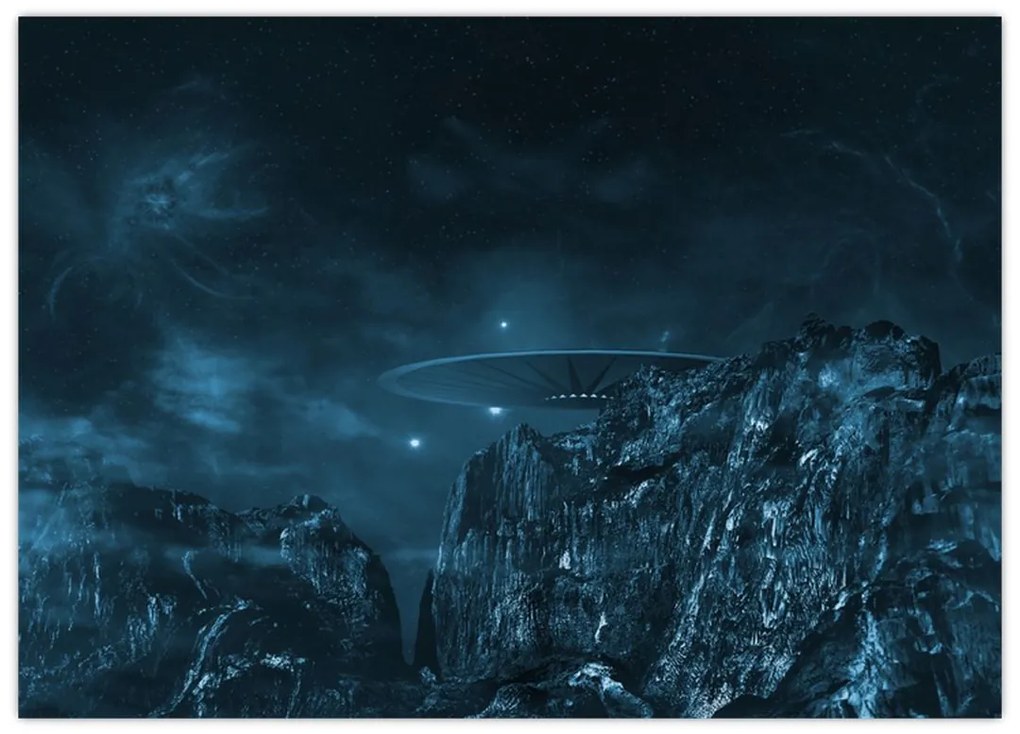 Obraz - Mimozemská mise (70x50 cm)