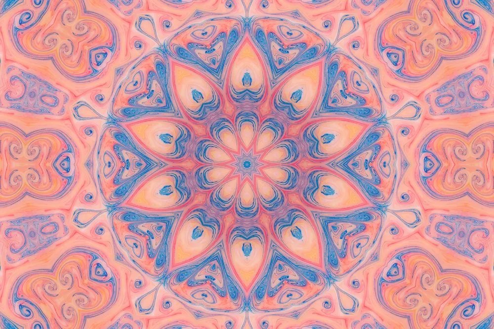 Samolepící tapeta hypnotická Mandala