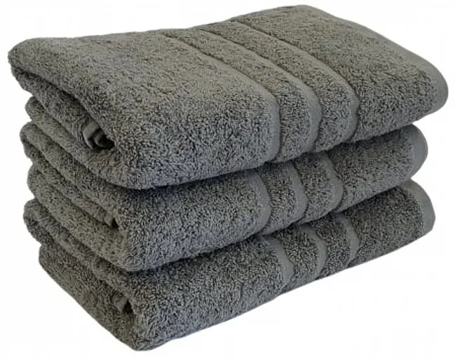 Profod Ručník a osuška Sofie 400g/m2  Osuška Sofie stříbrná 70x140 cm