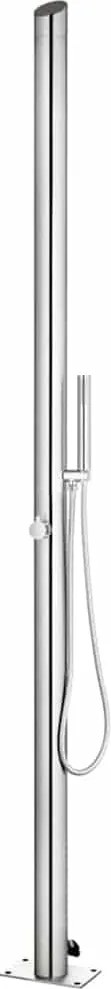 Zahradní sprcha 220 cm nerezová ocel 315942