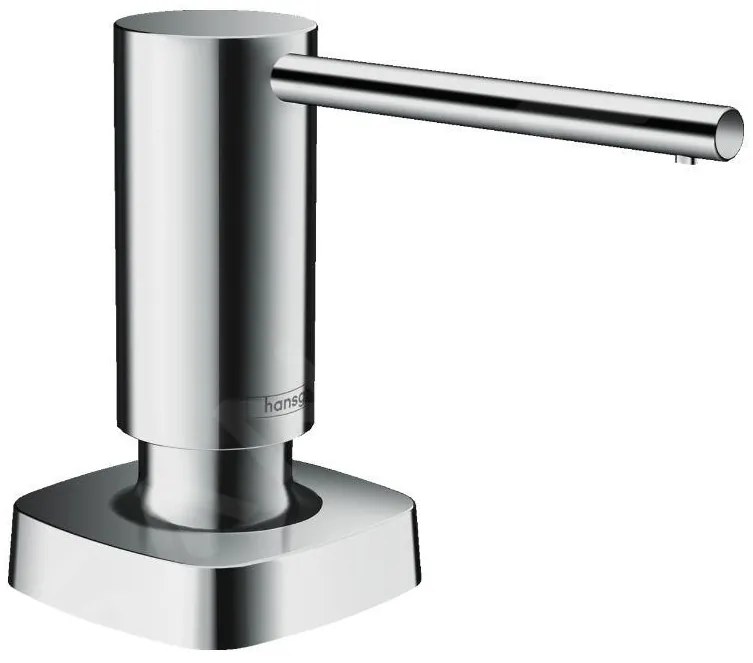 HANSGROHE Hansgrohe, příslušenství, dávkovač mycích prostředků A71, 500 ml, chromová, HAN-40468000