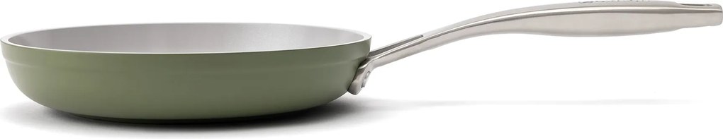 Elmich Nepřilnavá keramická pánev Zen Ø 20 cm - olivově zelená
