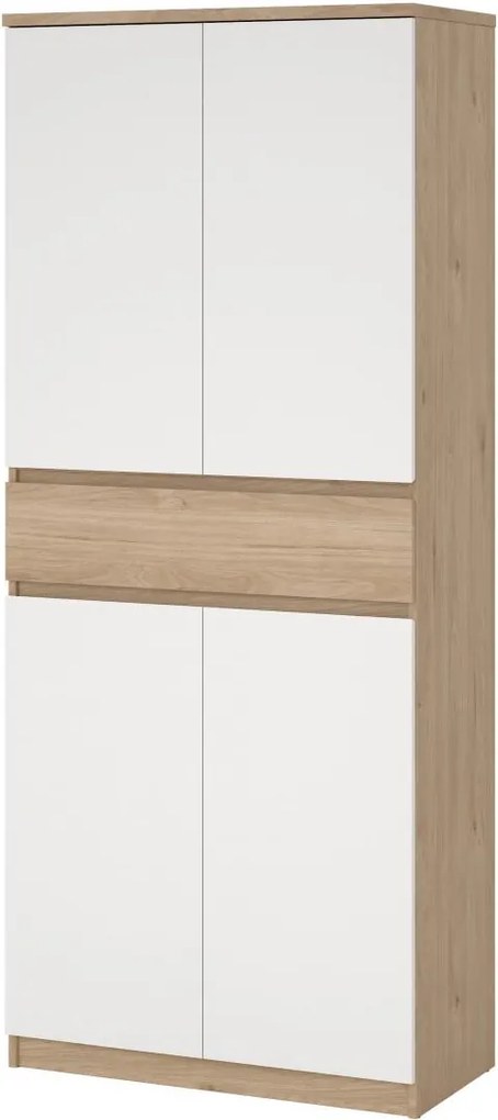 FALCO Botník Simplicity 210 jackson hickory/bílá