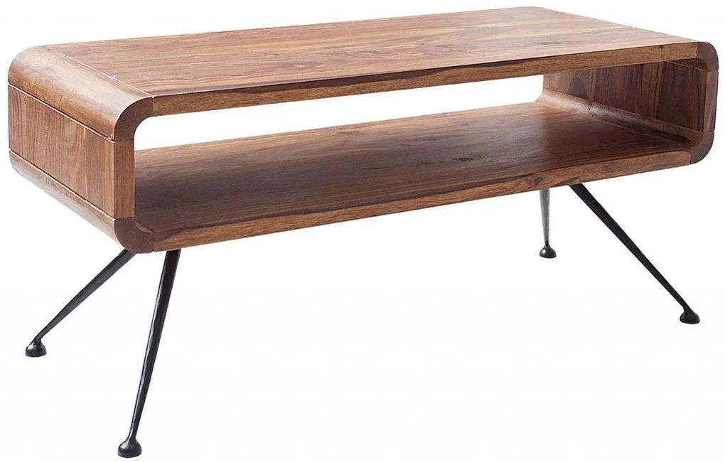 Moebel Living Masivní konferenční stolek Maron 100x40 cm