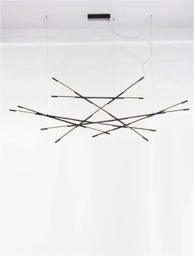 Závěsné LED svítidlo NOVA LUCE RACCIO 109W 3000K 9695216 stmívatelné Triac