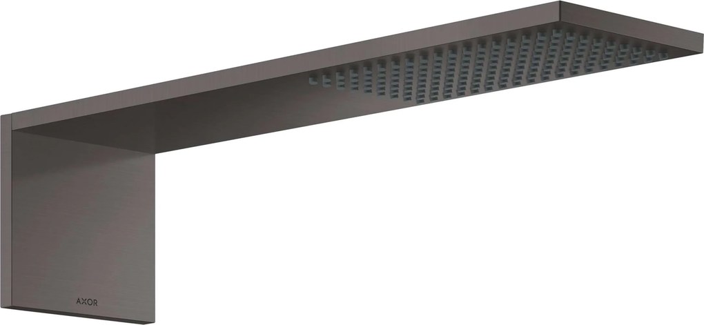 Axor ShowerComposition - Hlavová sprcha, kartáčovaný černý chrom 12592340