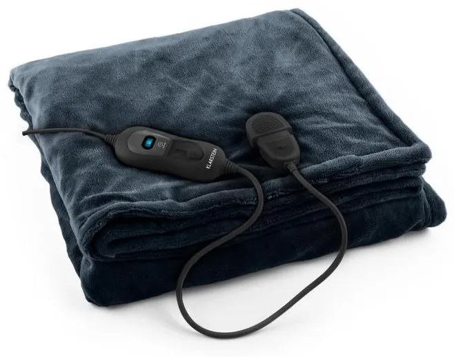 Klarstein Dr. Watson XL výhřevná deka 120 W, pratelná, 180x130 cm, mikroplyš, mo