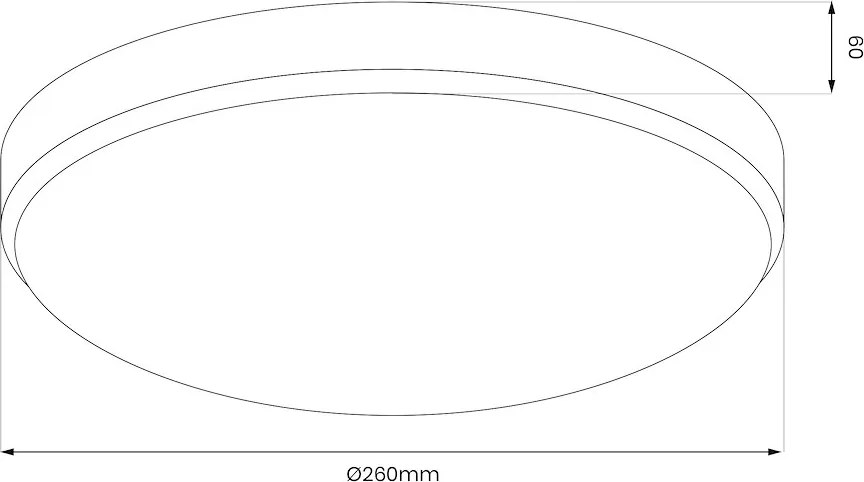 Stropní LED svítidlo Maya, 1x LED 10w, 4000k, ch
