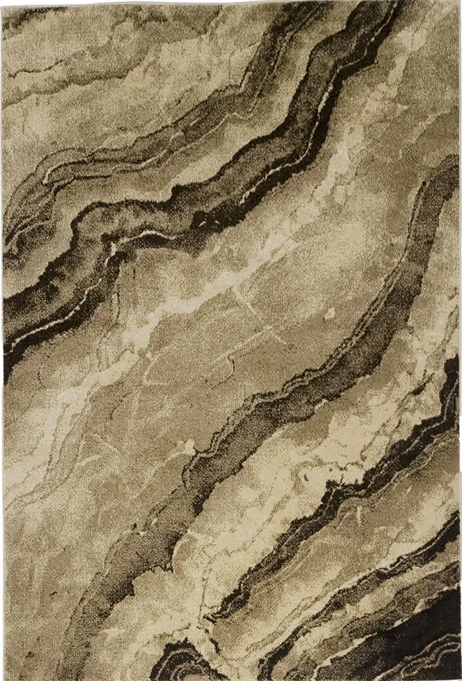 BE Koberec Wenus 7772 BEIGE - béžový, hnědý obdélníkový Rozměr: 60x100 cm