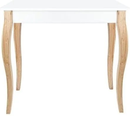 Bílý odkládací konzolový stolek Ragaba Dressing Table, 85 x 74 cm