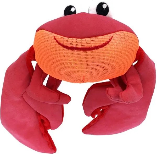 Hračka plyš KONG Shakers Shimmy Crab M