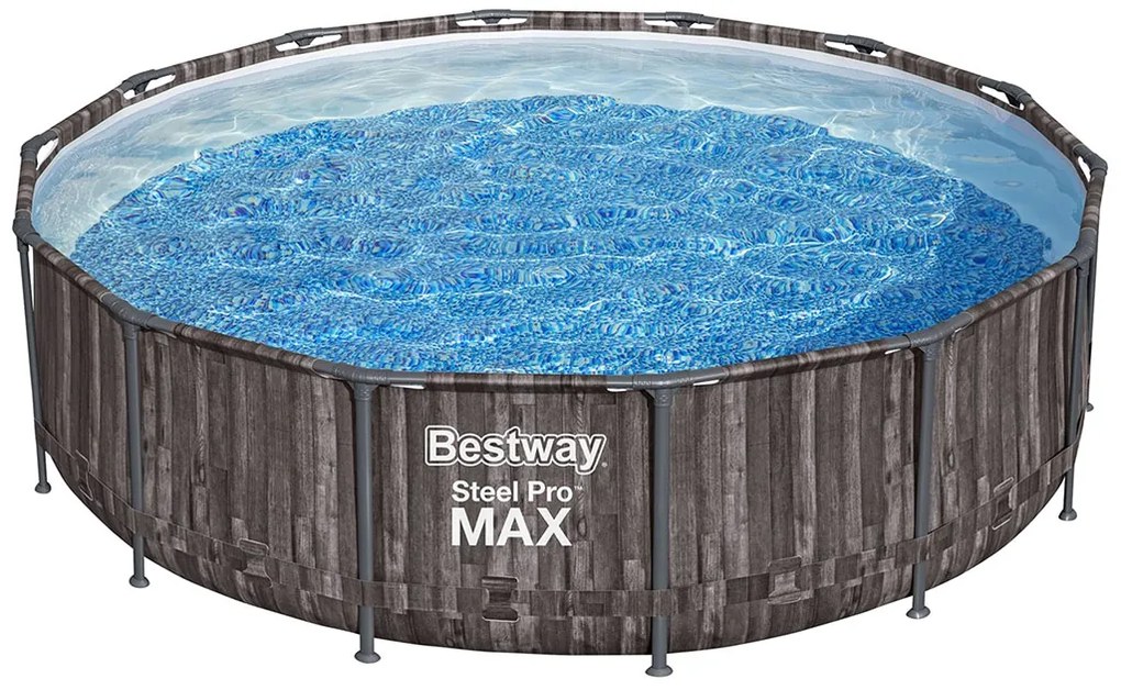 BESTWAY Steel Pro Max Bazén 427 x 107 cm, kartušová filtrace 5614Z