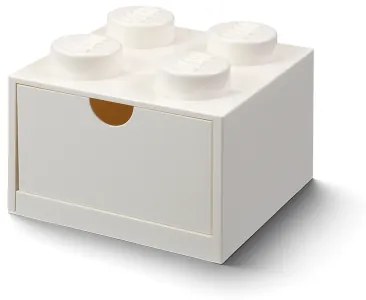 Stolní úložní box se zásuvkou Storage Box Drawer 4 | bílá