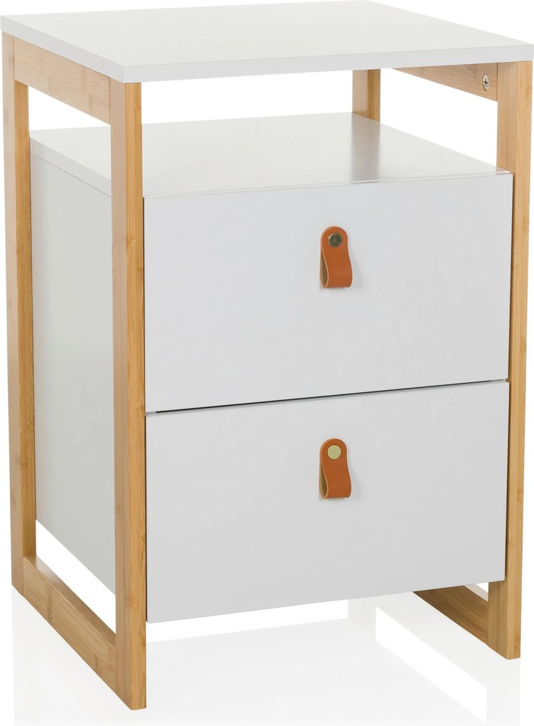 XXXLutz ODKLÁDACÍ STOLEK, bílá, kompozitní dřevo, 40/60/40 cm MID.YOU - Online Only konferenční stolky - 001918084904