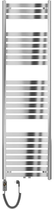 Mexen Uran, elektrické topné těleso 1800x500 mm + topná tyč 900 W, chromová, W105-1800-500-2900-01