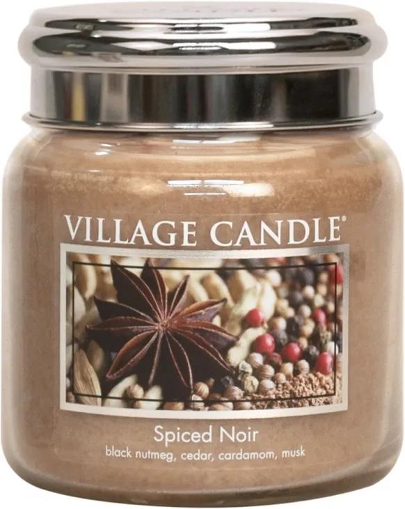 Village Candle Vonná svíčka ve skle, Koření Života - Spiced Noir, 16oz