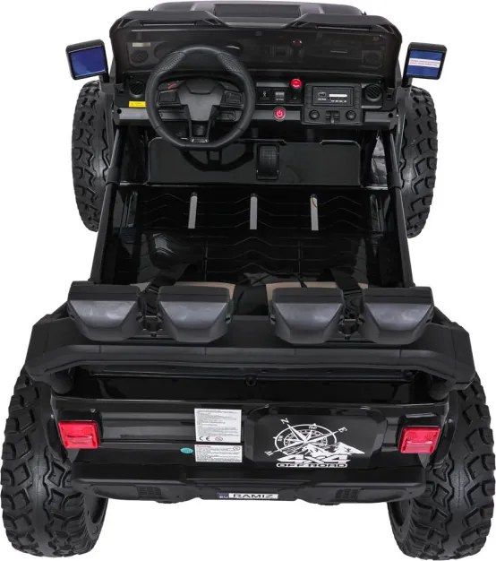 Elektrické autíčko Extreme Sport 4x4 černé